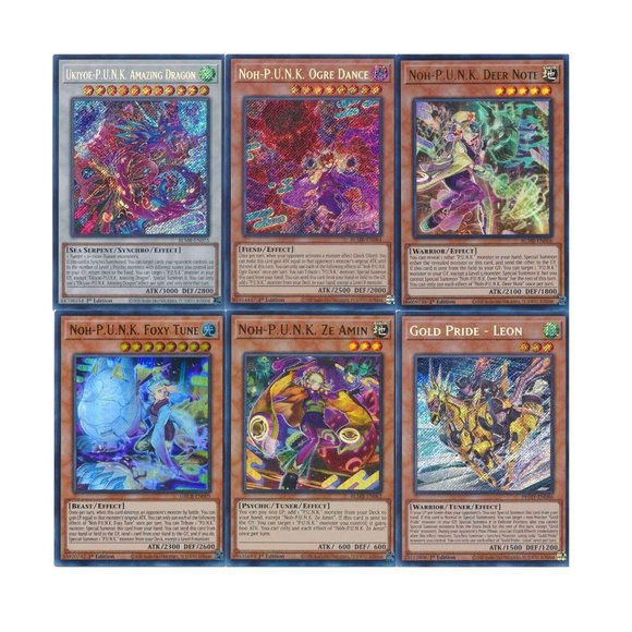 Yu-Gi-Oh! | Other | Yugioh Complete Gold Pide Punk Deck Noh Punk Foxy ...